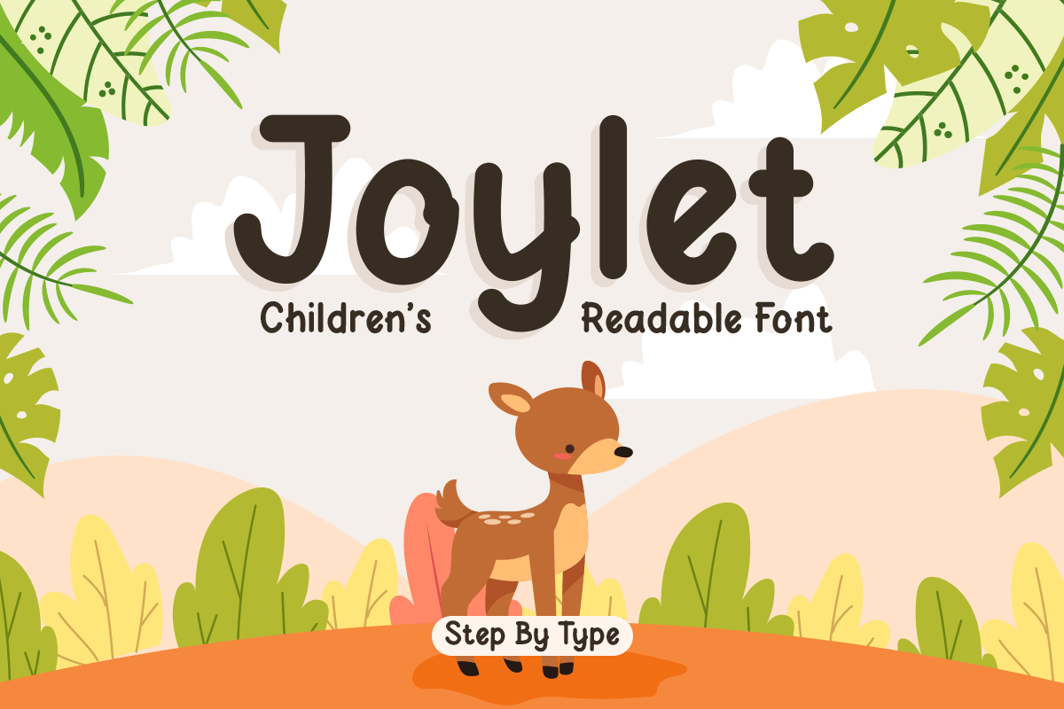 A Playful Kids Handwriting Font - Joylet - Font Kingdom